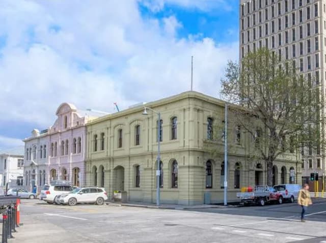 Potential buyers catch first flight in to view historic Hobart ...