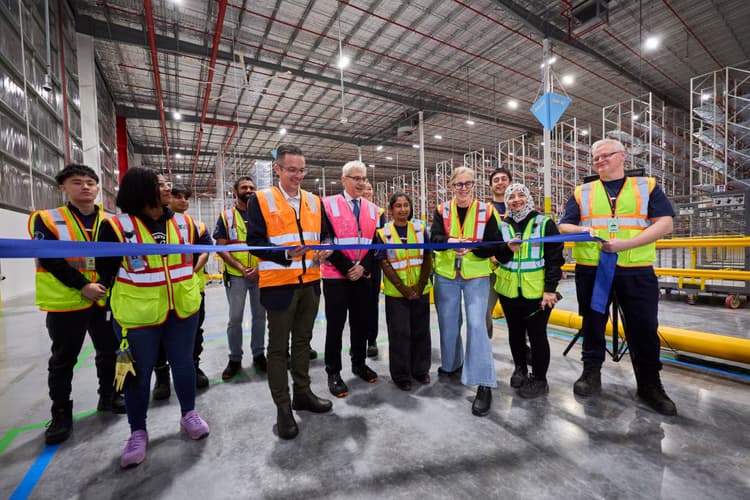 Inside Amazon's newest high-tech Melbourne warehouse