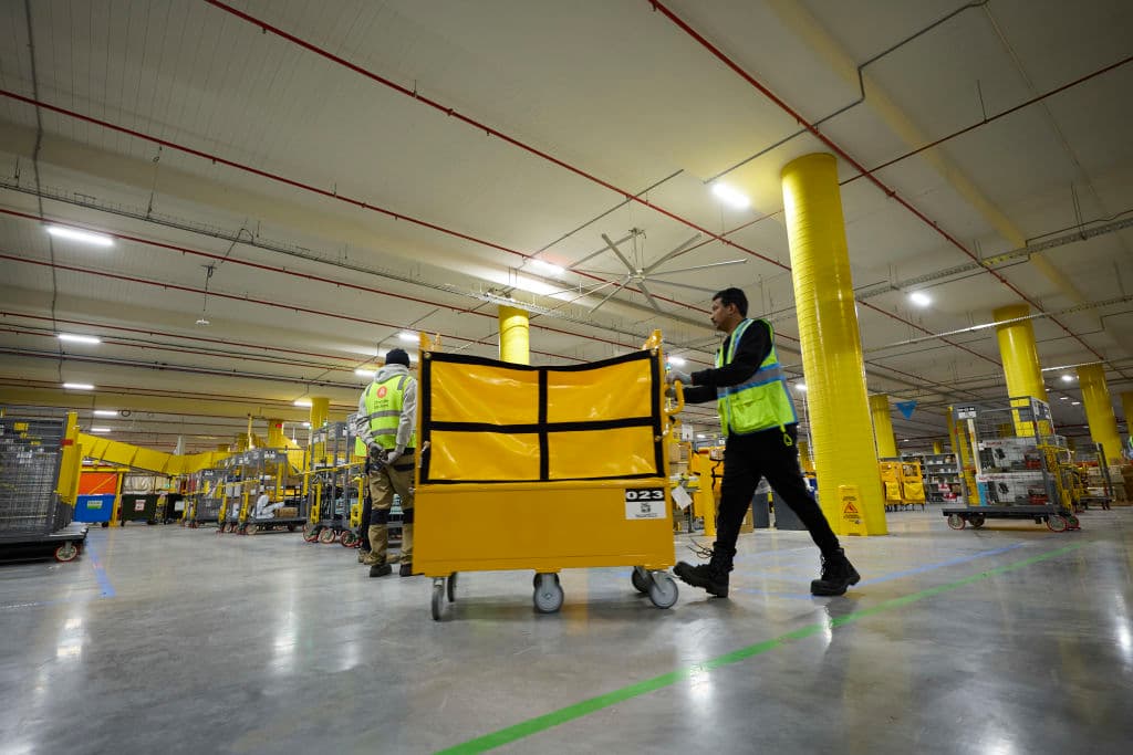 Inside Amazon's newest high-tech Melbourne warehouse
