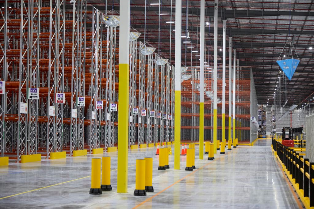 Inside Amazon's newest high-tech Melbourne warehouse